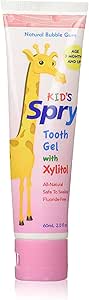 Amazon.com: Xlear - Kid's Spry Tooth Gel with Xylitol Bubble Gum, 2.0 ...