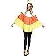 Amazon.com: Fun World Women's Candy Corn Howl-O-Ween Poncho : Clothing ...