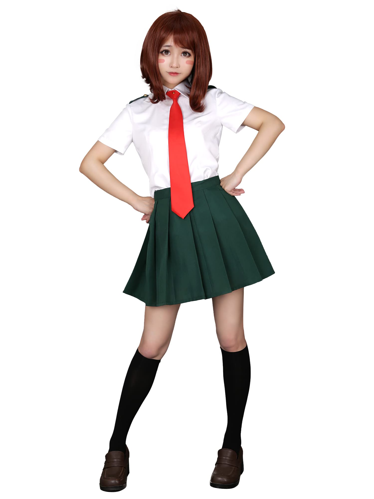 Mua Women's High School Summer Uniform Cosplay Costume with Tie trên ...