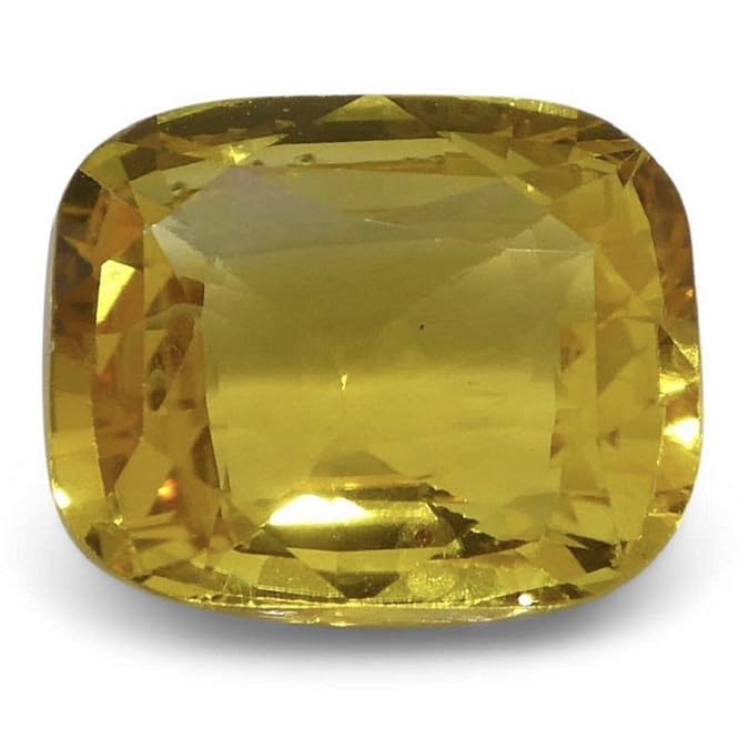 Buy Pushkaraj Stone 100% Original & unheated Gemstone Yellow Sapphire ...