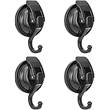 Heavy Duty Vacuum Suction Cup Hooks (2Pack) Specialized for Kitchen ...