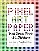 Pixel Art Paper Drawing Sketch Notebook 2mm grids: Design your own ...