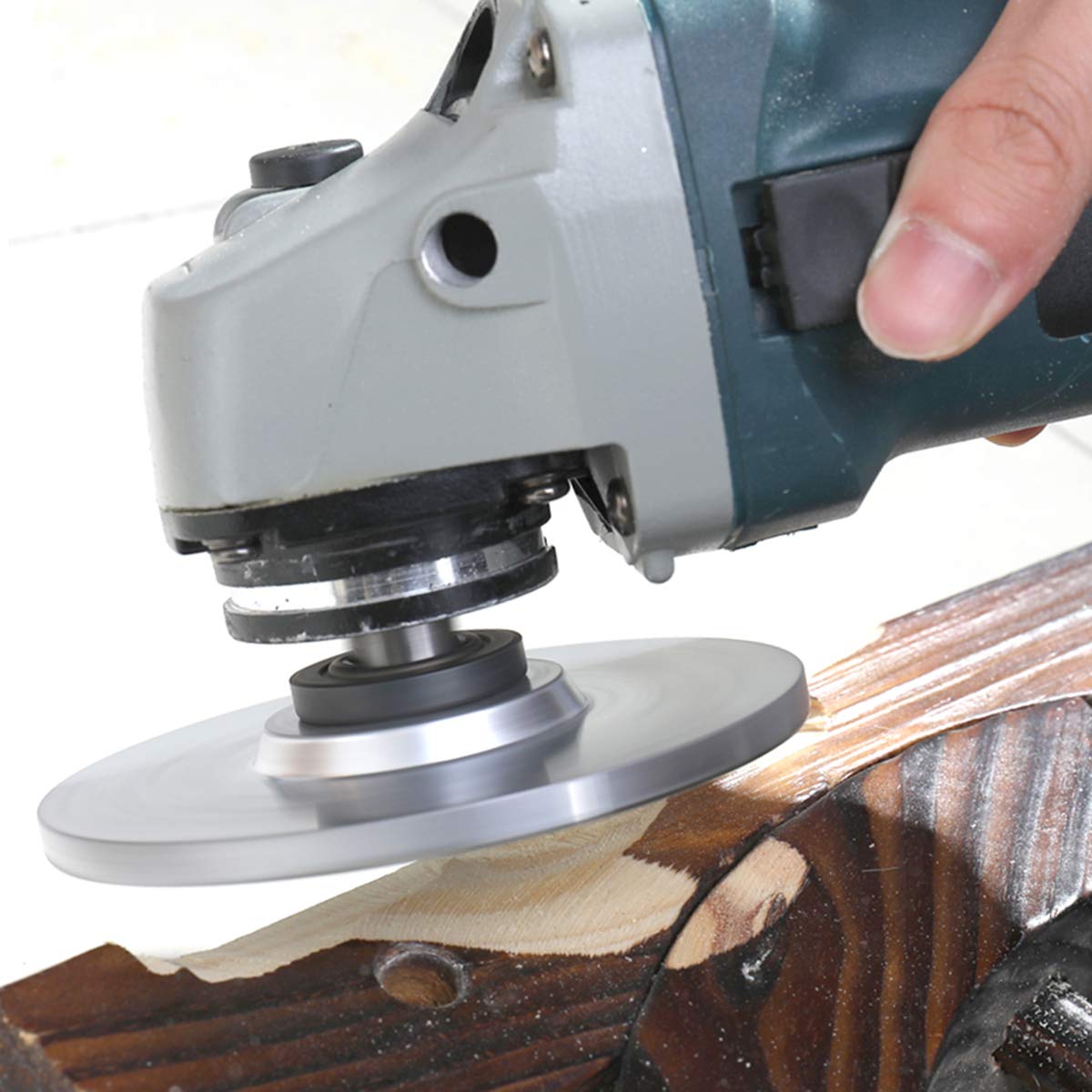 SANON Wood Carving Shaping Disc, Wood Grinding Wheel Angle Grinder Disc ...