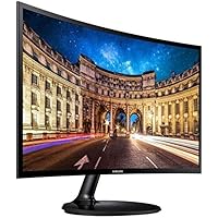 Monitor Samsung LED 23.5" Widescreen Curvo, Full HD, HDMI/VGA, FreeSync ...