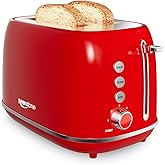 Amazon.com: Toaster 4 Slice, Geek Chef Stainless Steel Toaster with ...