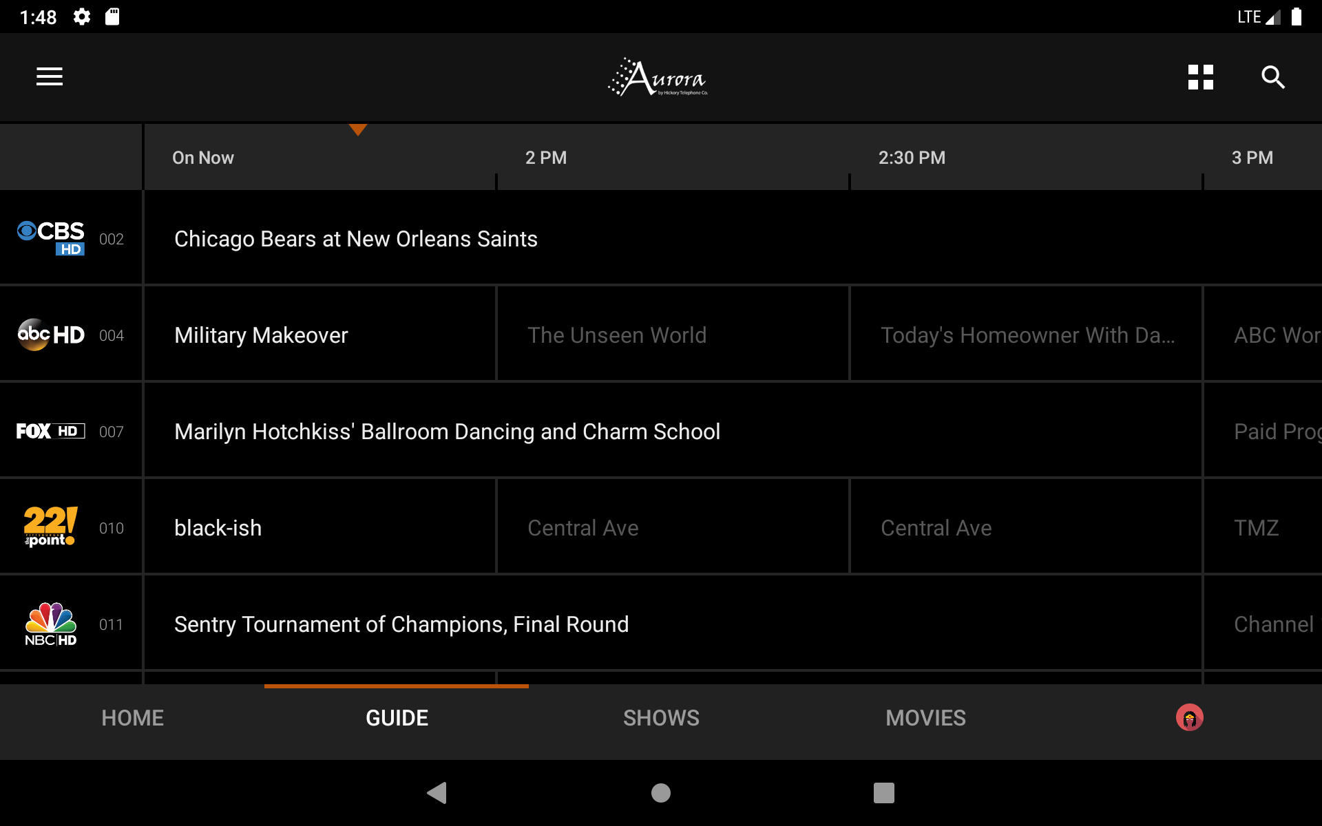 Aurora TV by Hickory Telephone:Amazon.com:Appstore for Android