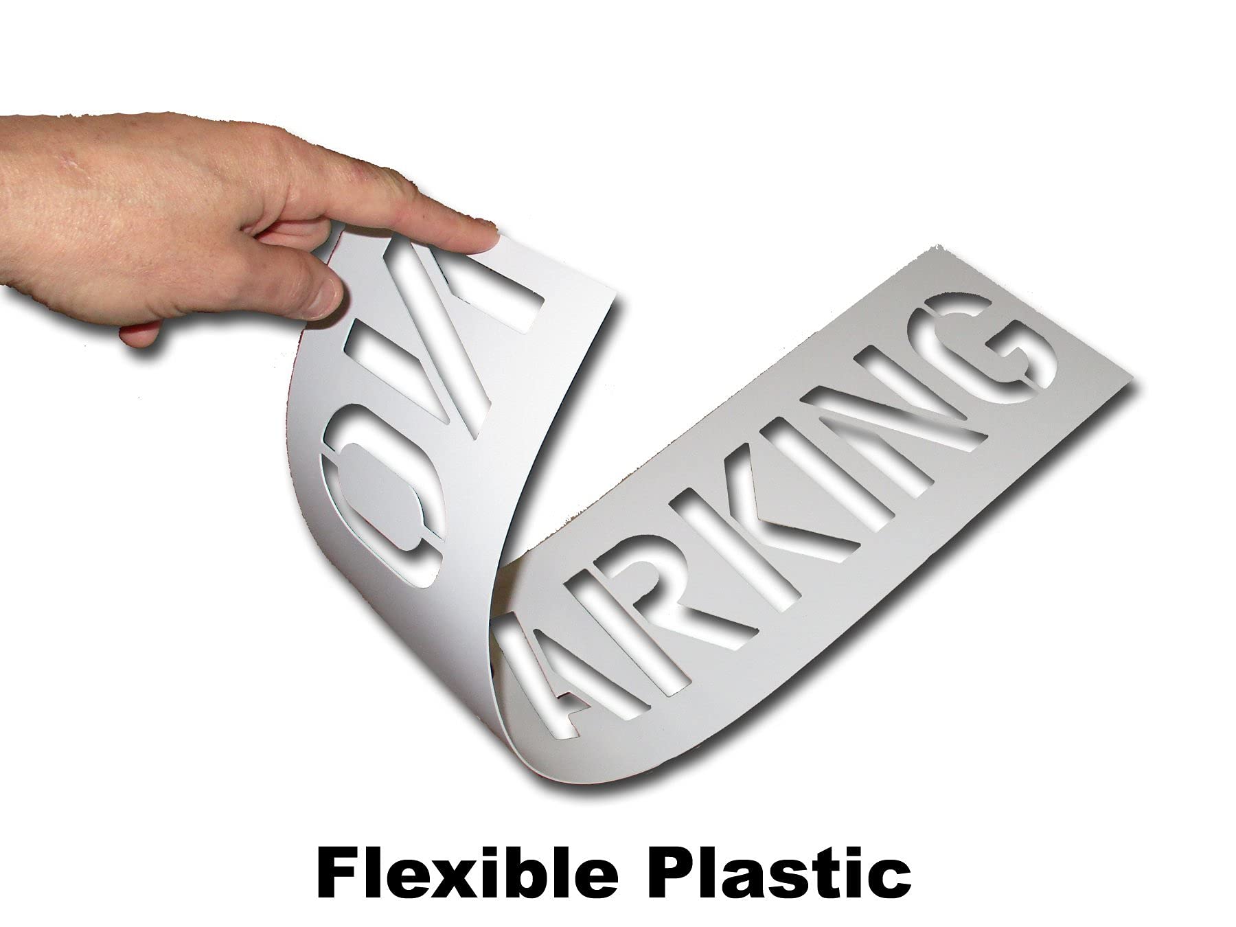 Mua Curb N Sign Fire Lane Stencil - 4 Inch Premium No Parking Stencil ...