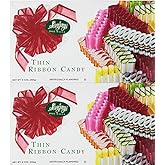Amazon.com : Sevigny's Thin Peppermint Ribbon Candy Old-Fashioned Christmas Classic Candy - Red ...