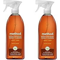 Amazon.com: Method Daily Wood Cleaner, Almond, Plant-Based Formula That ...