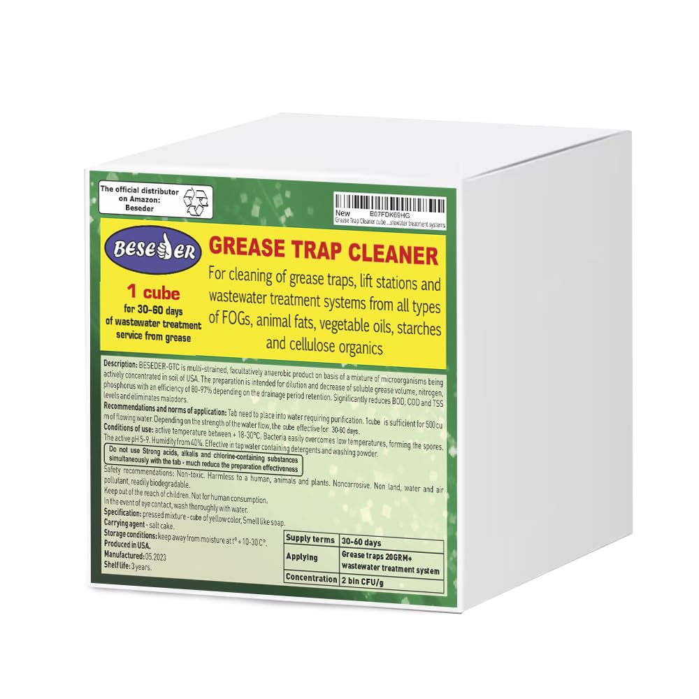 Mua Beseder Grease Trap Cleaner cube 2 lb trên Amazon Mỹ chính hãng ...