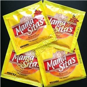 Mama Sita's Achuete Annatto Powder ALL Natural (Pack of 4x10g) by Mama ...