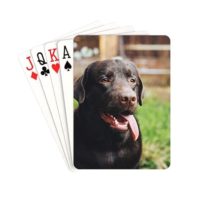 Labrador Retriever Playing Cards