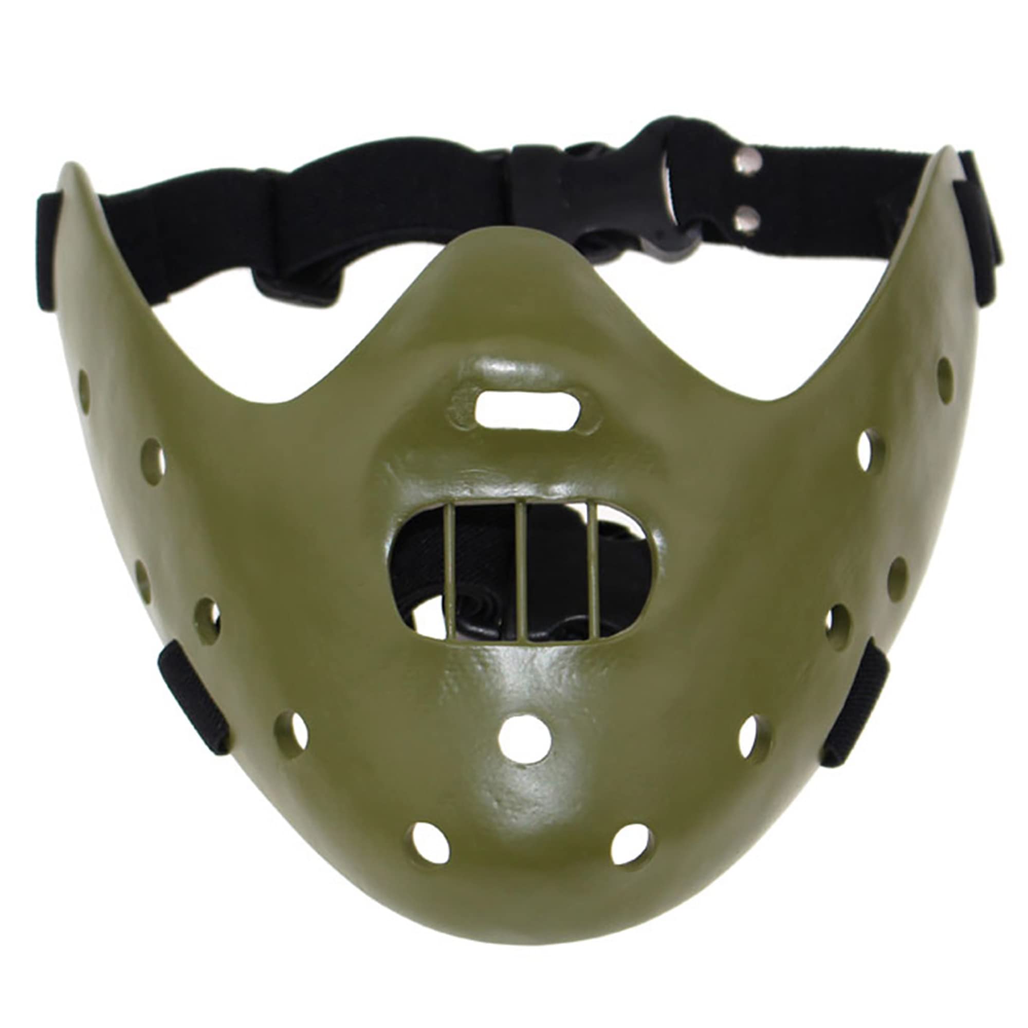 nezababy Hannibal Lecter Mask Cosplay The Silence of The Lambs Half ...