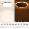 Amico 20 Pack 6 Inch 5CCT LED Recessed Ceiling Light with Night Light ...