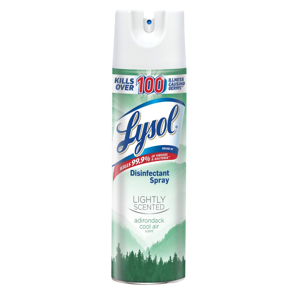 Amazon.com: Lysol Disinfectant Spray, Lightly Scented Crystal Waters ...
