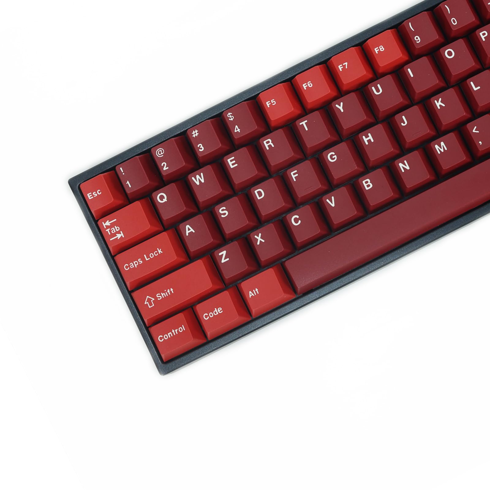 Mua XDK Double Shot PBT Keycaps Custom Cherry Profile Key Caps Set, Red ...