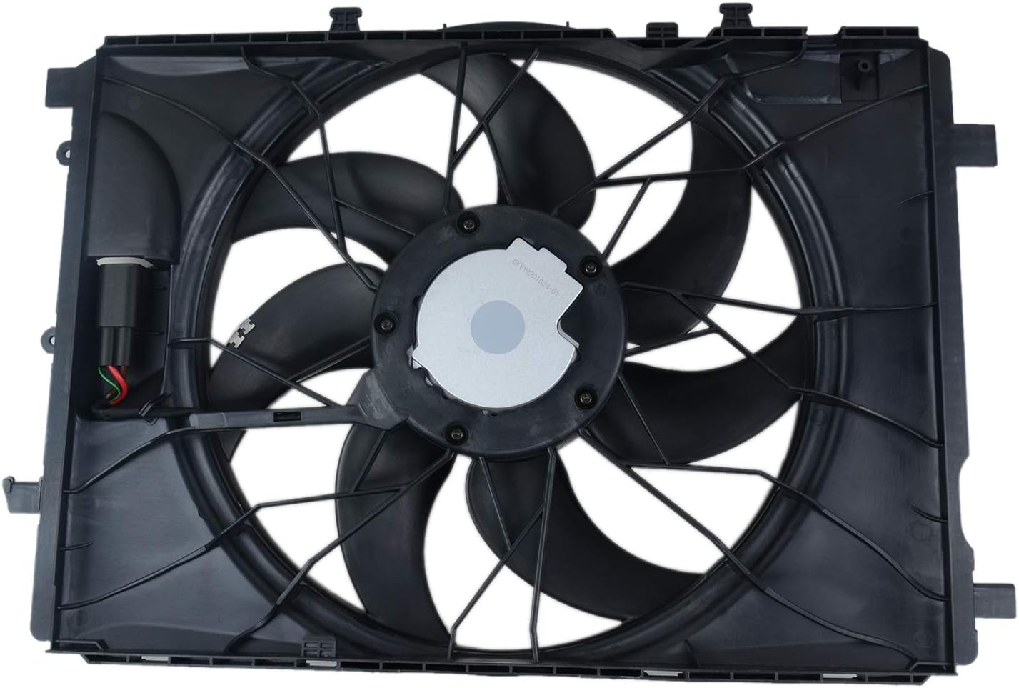 Amazon.com: Radiator Cooling Fan 600W 2049066802 for Mercedes-Benz W212 ...