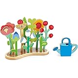 Amazon.com: Tender Leaf Toys - Garden Wheelbarrow Set - Deluxe Garden ...