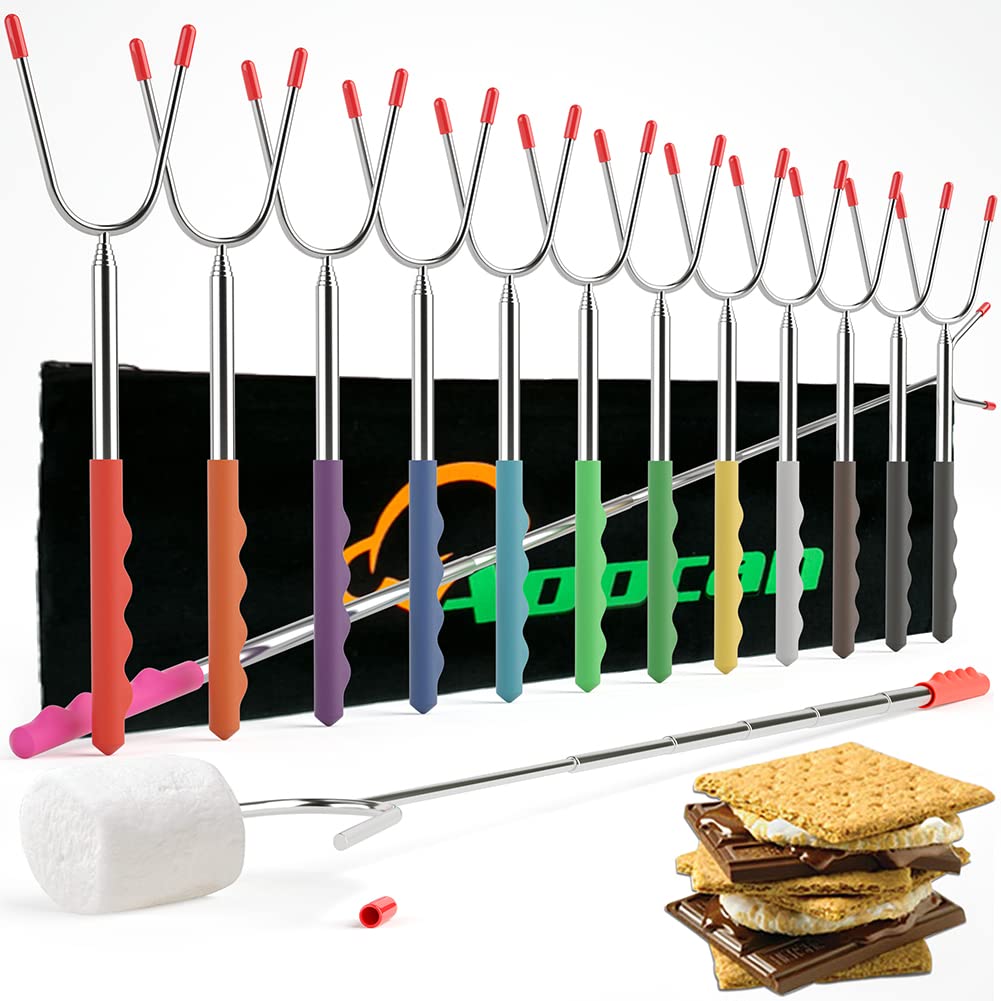 Mua AOOCAN Marshmallow Roasting Sticks, Set of 14 Long 45 Inch Smores ...