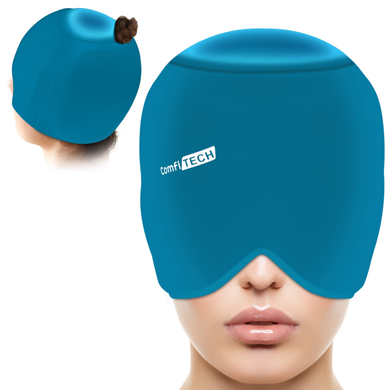 Mua ComfiTECH Migraine Relief Cap & Neck Ice Pack Wrap Gel, Headache ...