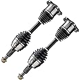 Amazon.com: Detroit Axle - 4WD Front 2pc CV Axles for Chevy Silverado GMC Sierra Yukon XL ...