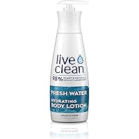 Amazon.com : Live Clean Body Lotion, Hydrating Fresh Water, 17 Oz ...