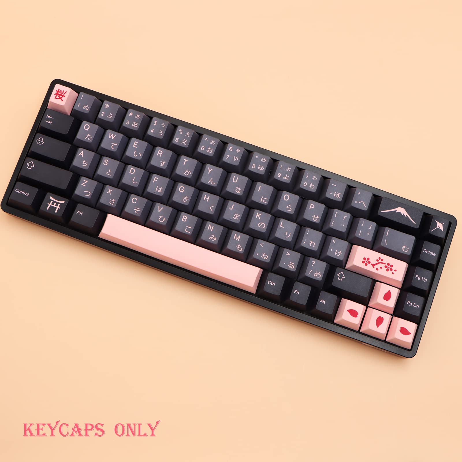 Mua MOLGRIA Keycaps 136 Set Night Sakura for Full Sized Keyboard ...