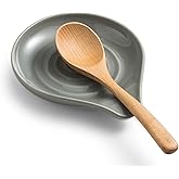 Amazon.com: Cormomu Spoon Rest for Stove Top, 5.2" Ceramic Spoon Holder ...
