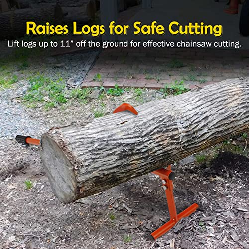 PIRIPARA 50.9" Timberjack Log Lifter, Adjustable Log Roller Cant Hook ...