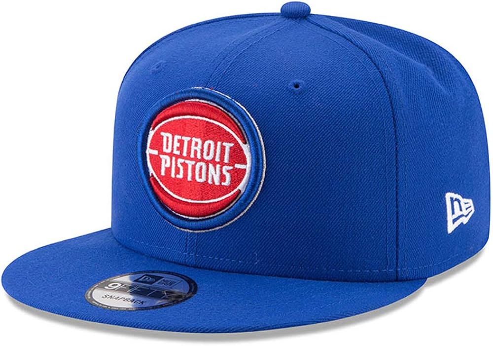 Amazon.com : Detroit Pistons 9Fifty Royal Snapback Adjustable Hat ...