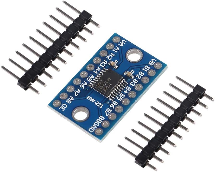 6pcs TXS0108E 8 Channel Logic Level Converter Module 8-Bit 8 CH Logic ...
