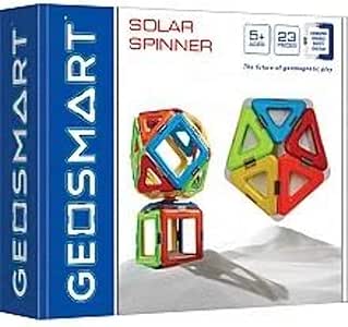 Amazon.com: GeoSmart GeoSphere 31-Piece GeoMagnetic STEM Building Set ...