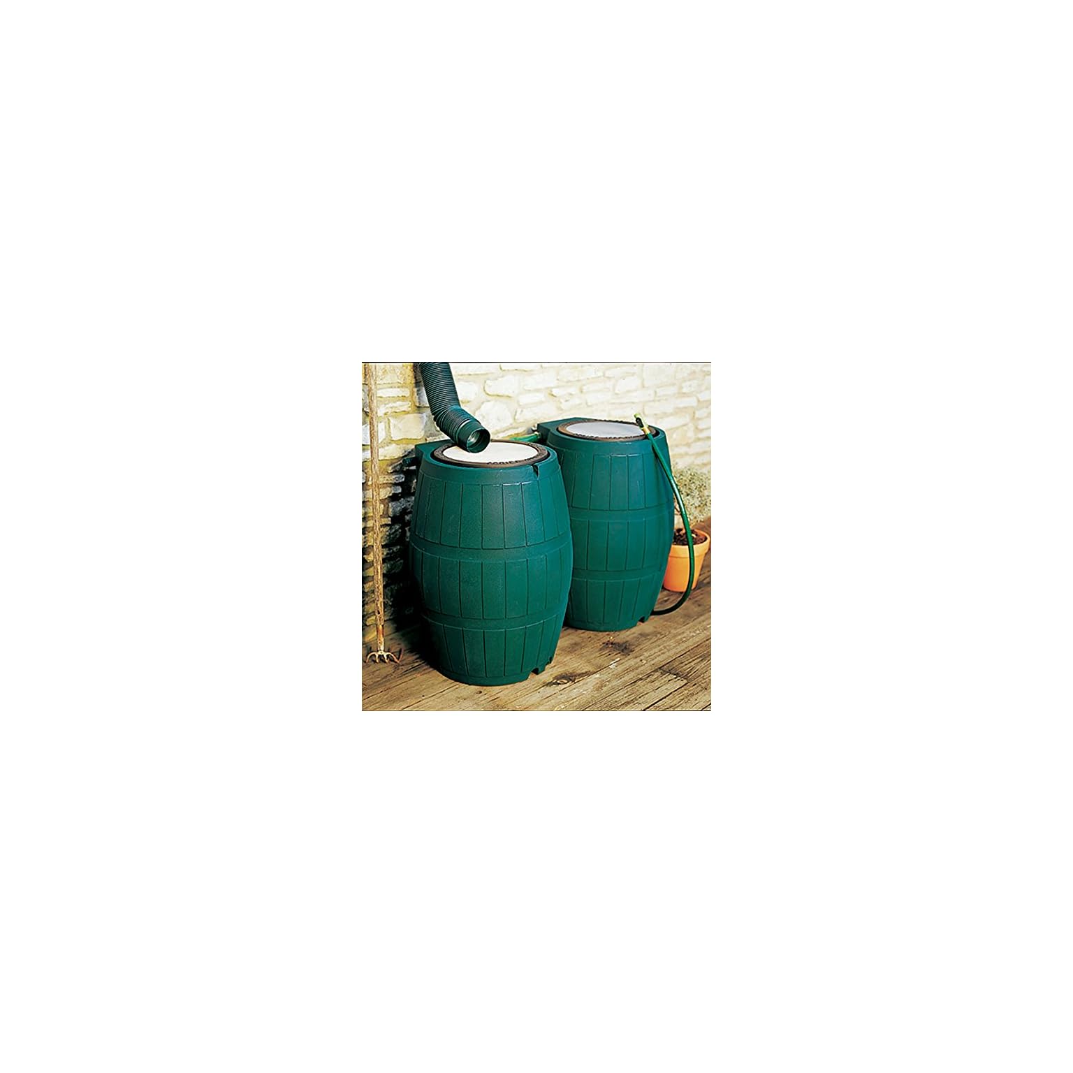 Green Rain Barrel - 54 Gallon - irrigation supplies