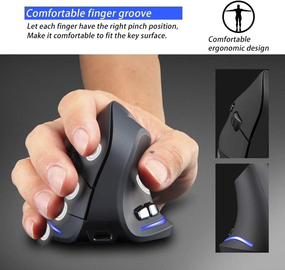 Mua Zeerkeer Vertical Gaming Mouse Vertical Ergonomic Mouse with ...