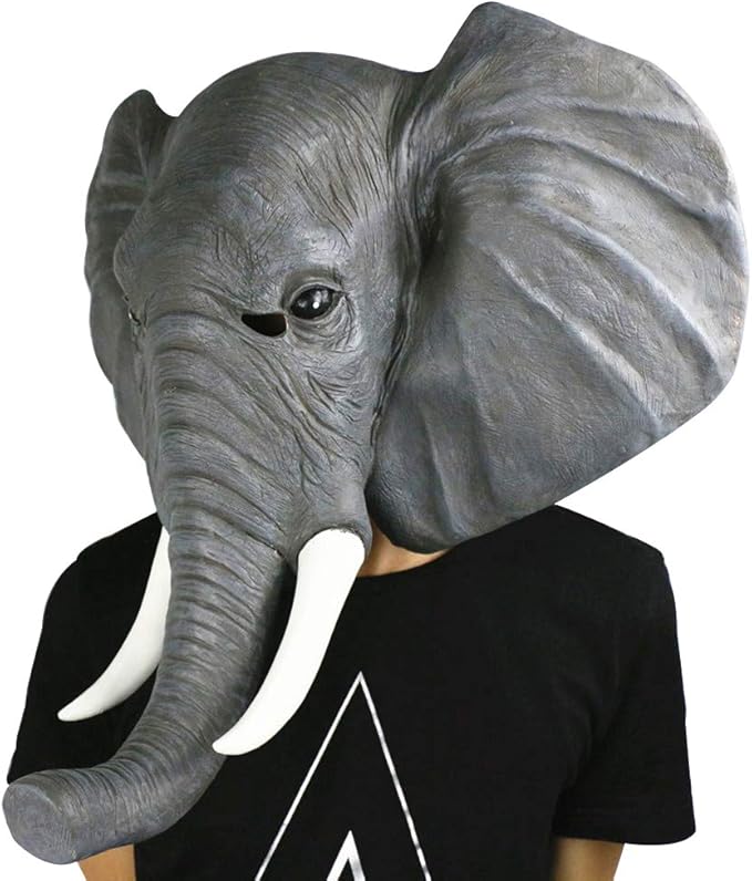 Amazon.com: Gmasking 2016 Elephant Adult Head Mask Upgraded Version ...