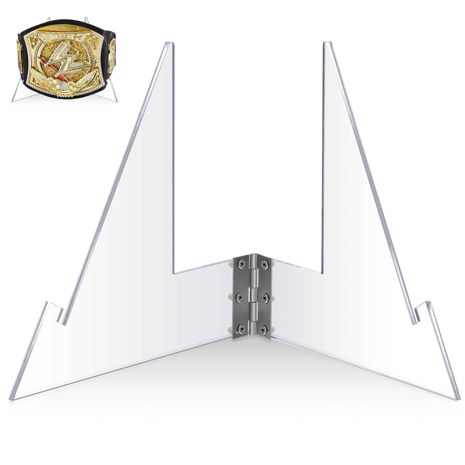 RattanView Acrylic Championship Belt Display Stand Wrestling Belt ...