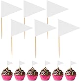 Amazon.com | 120pcs Mini Toothpick Flags, Double Sided Colored Mini ...