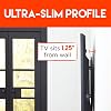 ECHOGEAR SlimView TV Wall Mount for 32" to 80" TVs - 1.25" Low Profile ...