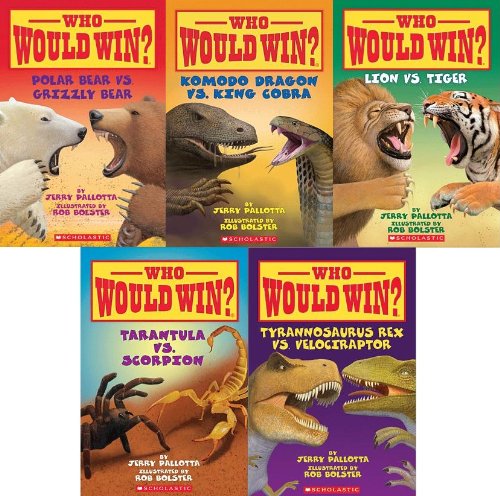 Who Would Win? Land Animals Pack : Komodo Dragon Vs. King Cobra, Lion ...