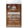 Amazon.com: GoldenSource Proteins, Organic Plant-Based Protein, Dark ...