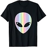 Amazon.com: Grey Alien T Shirt Scary Grey Alien Head Tee Shirt ...