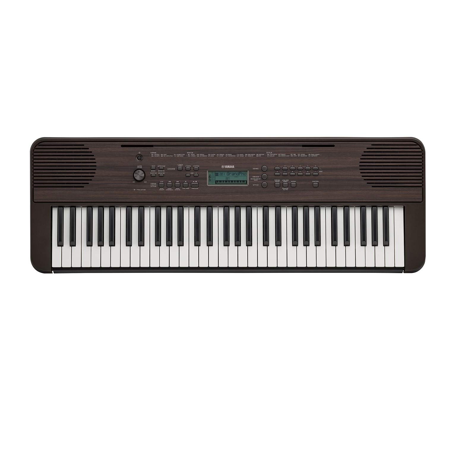 Yamaha PSR-E360 Portable Keyboard (Dark Walnut) (Restock) on Galleon ...