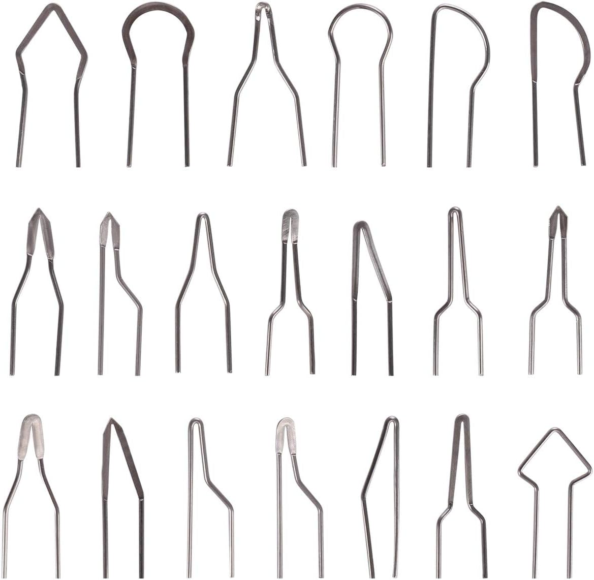 ele ELEOPTION 23 Pcs Pyrography Wire Tips 50W 1mm, Tips for Pyrography ...