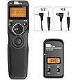 Amazon.com : Remote Shutter Compatible for Canon, PIXEL Wireless Shutter Release Timer Remote ...