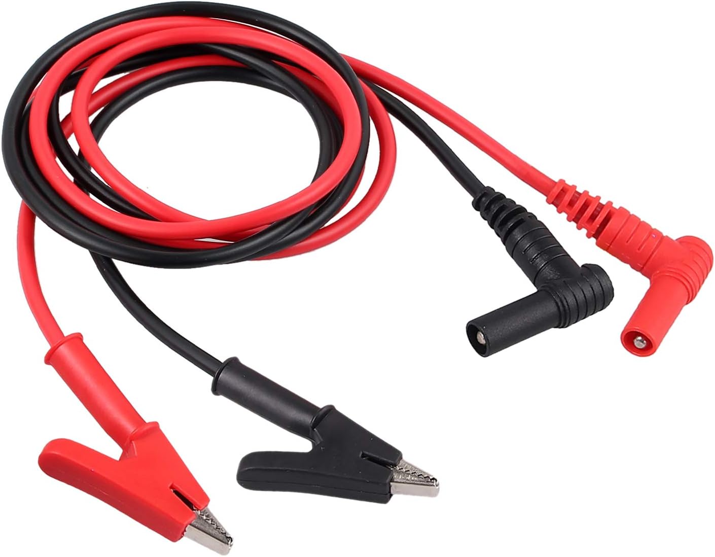 Cables de Prueba del Multímetro 15A 31.5 En la Clavija Banana a Pinzas ...