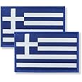 Amazon.com: Overdecor Greece Greek Flag Patch Tactical Military Patches ...