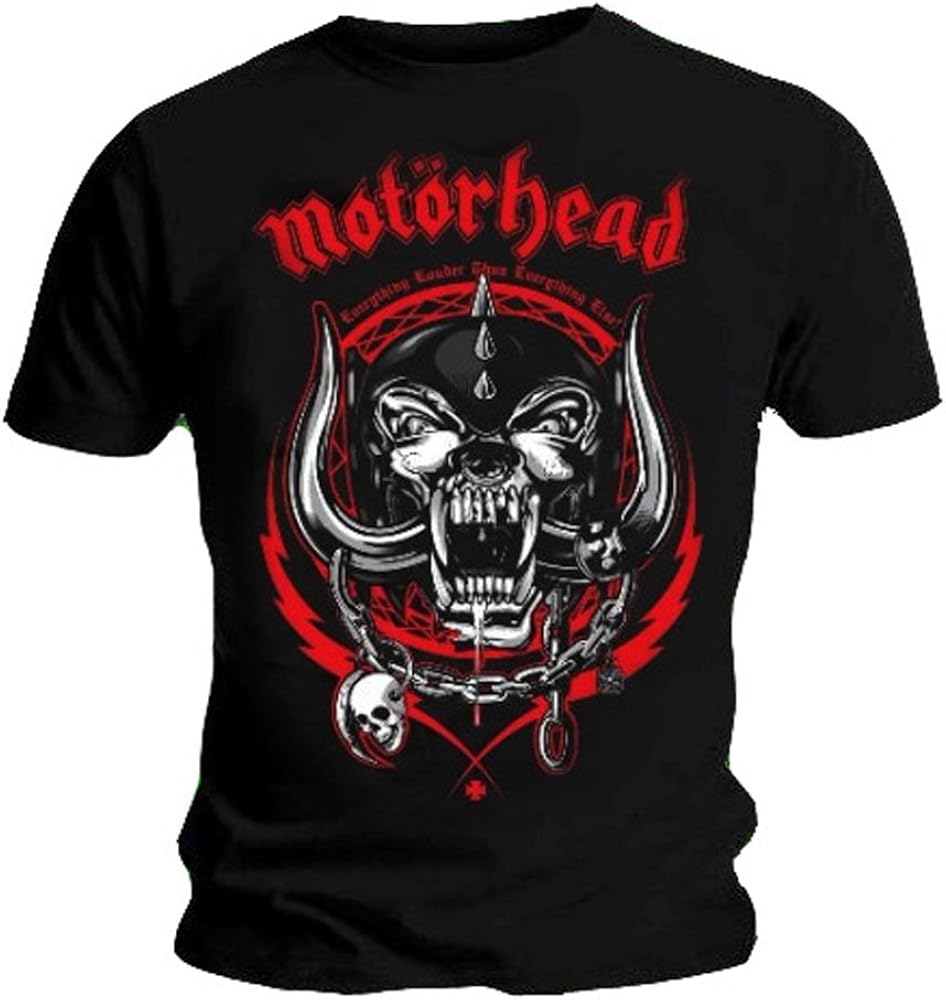 Ripleys Clothing T-Shirt Officiel Motorhead Overkill Lightning Logo ...