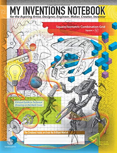 My Inventions Notebook for the Aspiring Artist, Designer, Engineer ...