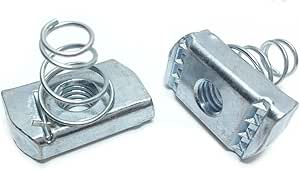 Amazon.com: (Customize quantity) 1/4-20 Spring Nuts (Short Spring) for ...