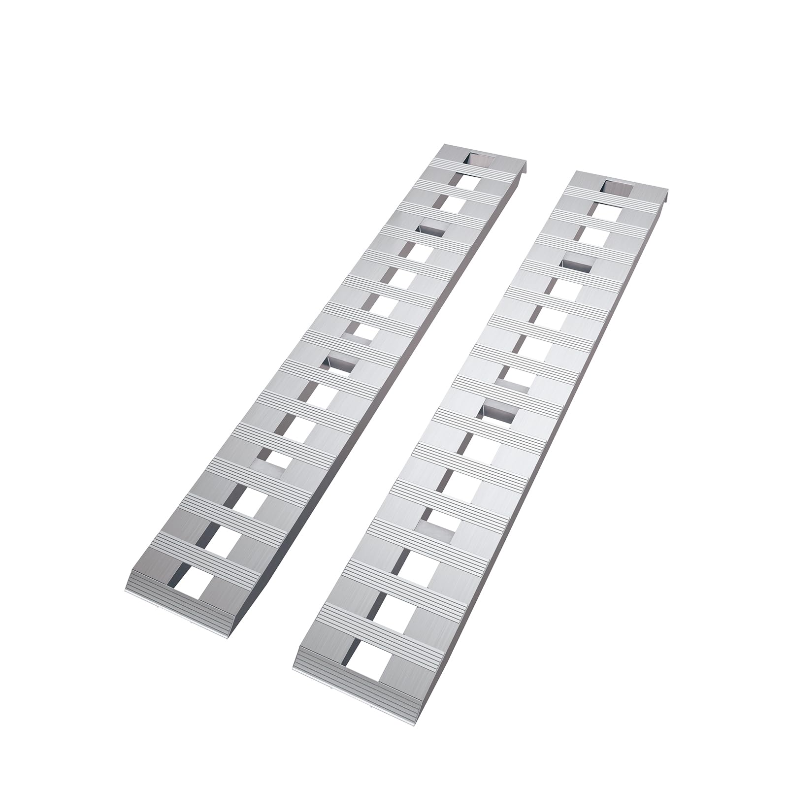 Aluminum Trailer Ramps, 6000LBS Capacity Heavy-Duty Loading Ramps for ...
